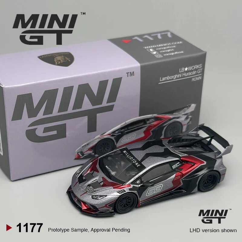 Модель автомобиля Lamborghini GT RONIN 1:64 TSM