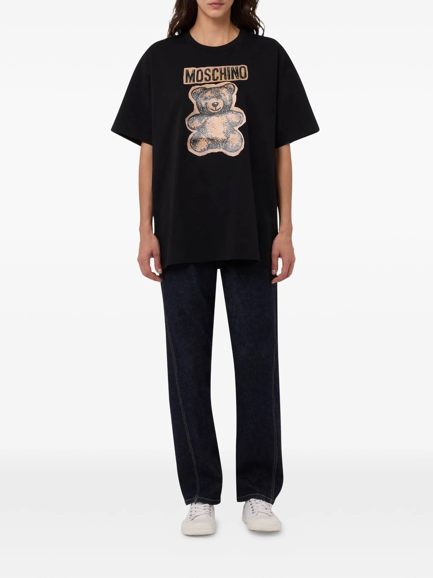 Футболка MOSCHINO Teddy Bear, размер 38 — фото 1