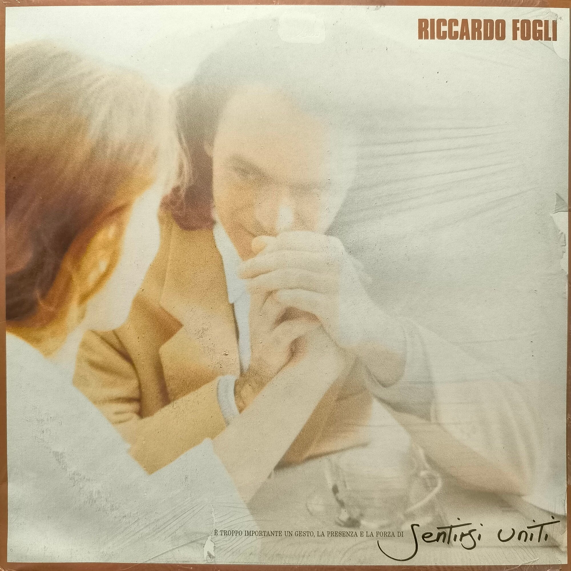 Виниловая пластинка Riccardo Fogli - E Troppo Importante Un Gesto, La Presenza E La Forza Di Sentirsi Uniti l(Италия) LP