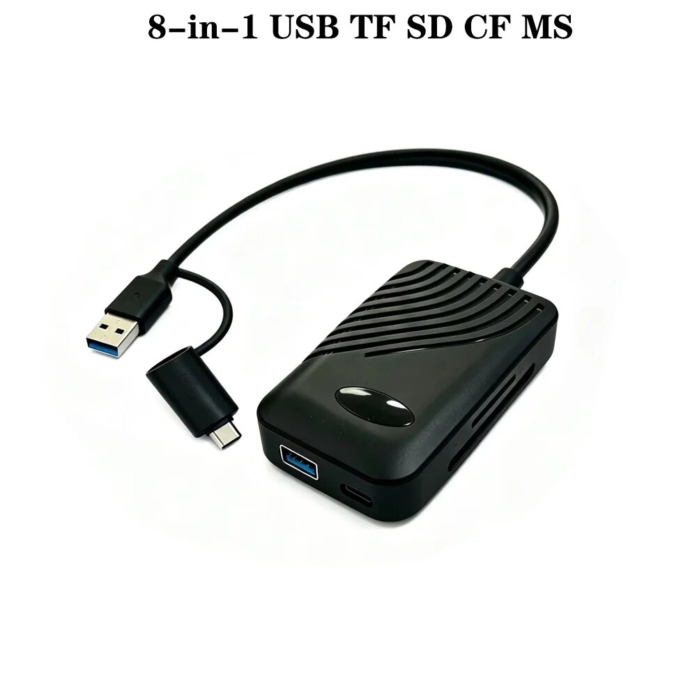 Многофункциональный кардридер USB 3.0 Type-C 8-в-1 USB3.0 Charging USB