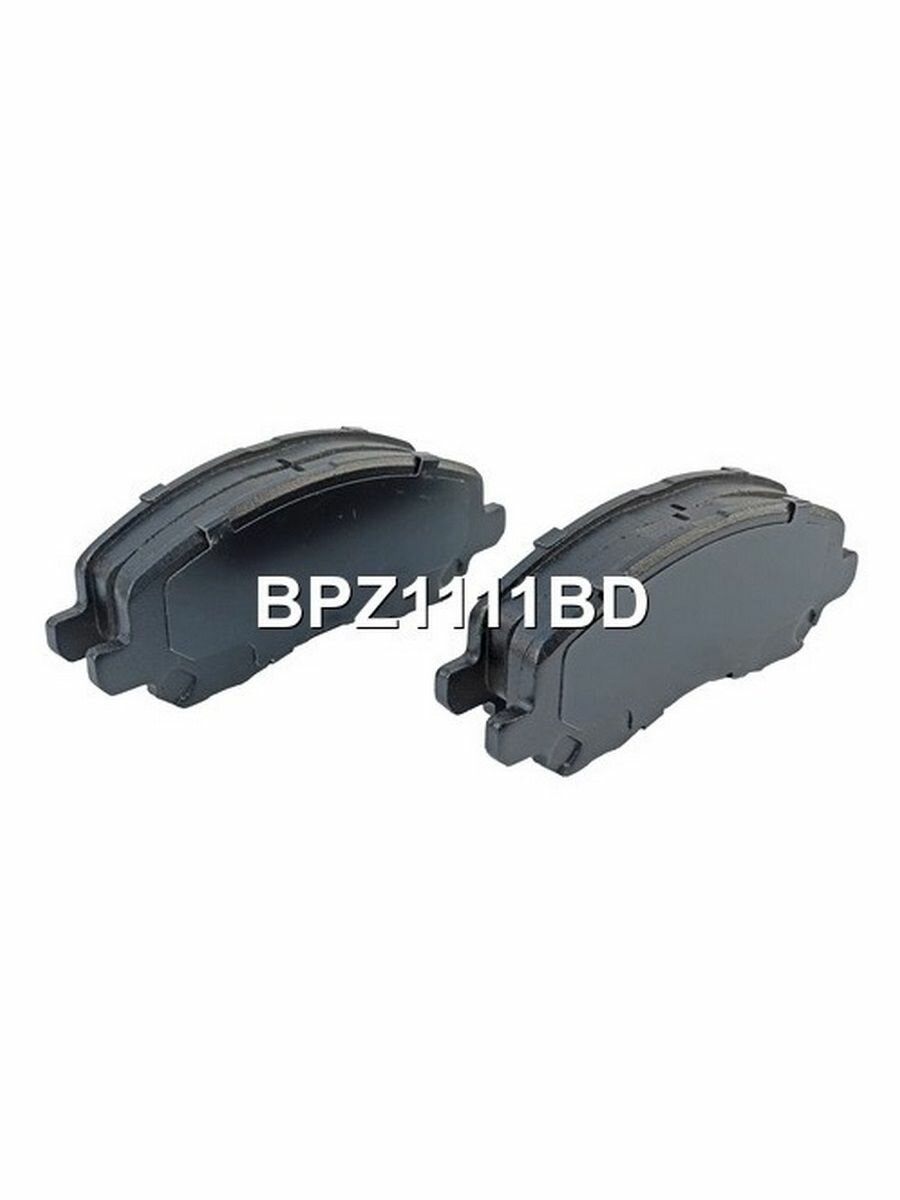 Колодки тормозные передние для а/м DODGE Caliber, CHRYSLER Sebring, JEEP Compass / Додж Калибер, Крайслер Себринг, Джип Компас, Krauf BPZ1111BD