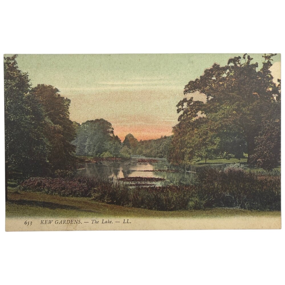 Почтовая открытка "Королевские ботанические сады Кью" 1900-1915 гг. Франция