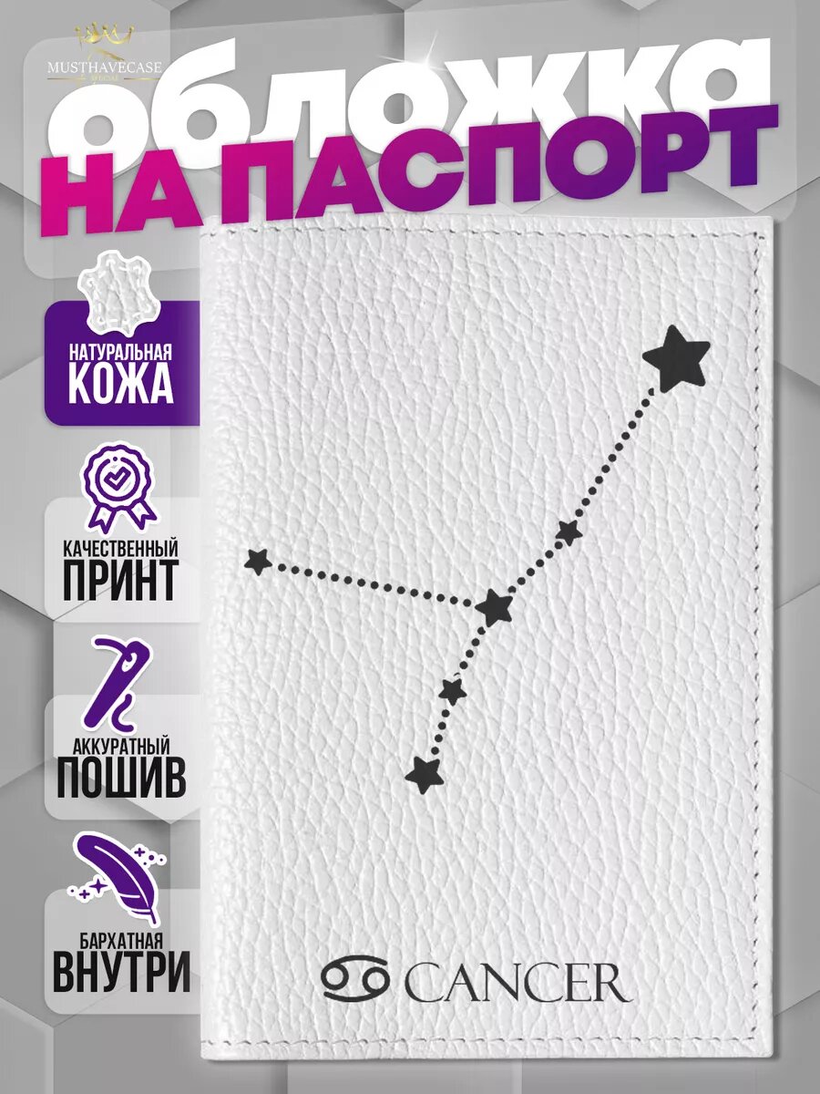 Обложка для паспорта MustHaveCase