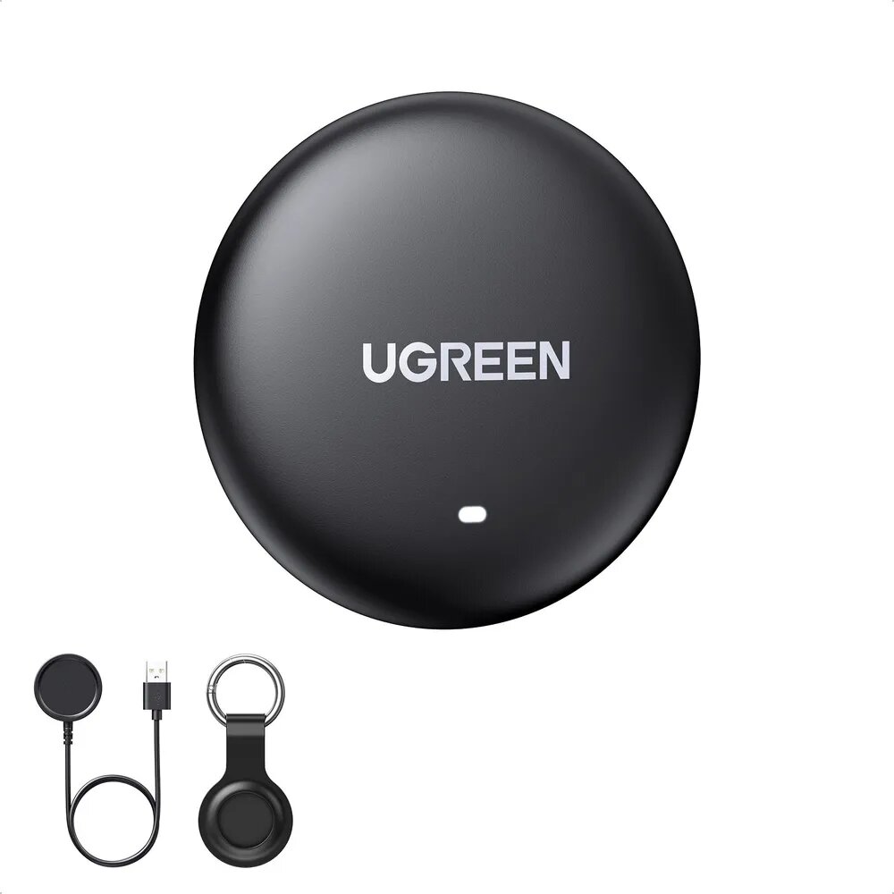 Трекер для поиска вещей UGREEN CM918 (75118) Finder Mini 2 For Apple 1шт. Цвет: черный