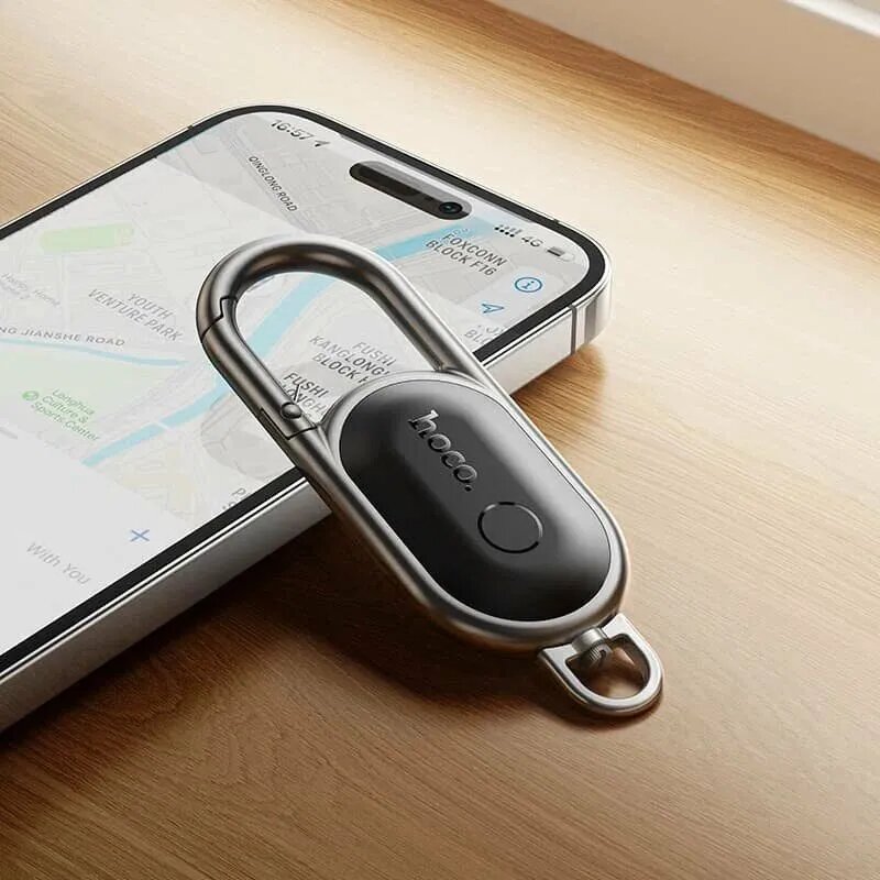 Smart GPS-трекер HOCO E91J черный / для iOS / маячок для отслеживания
