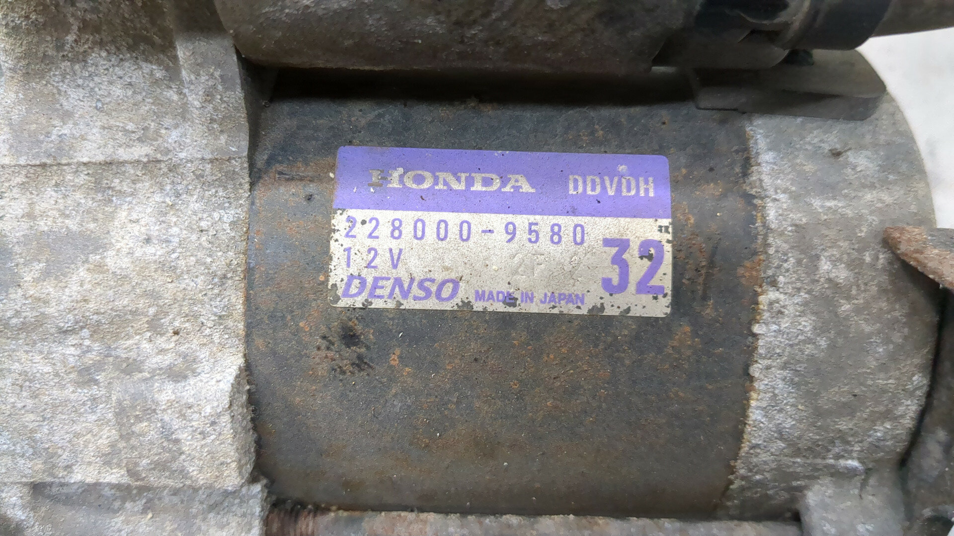 Стартер Honda Civic Б/У — фото 1