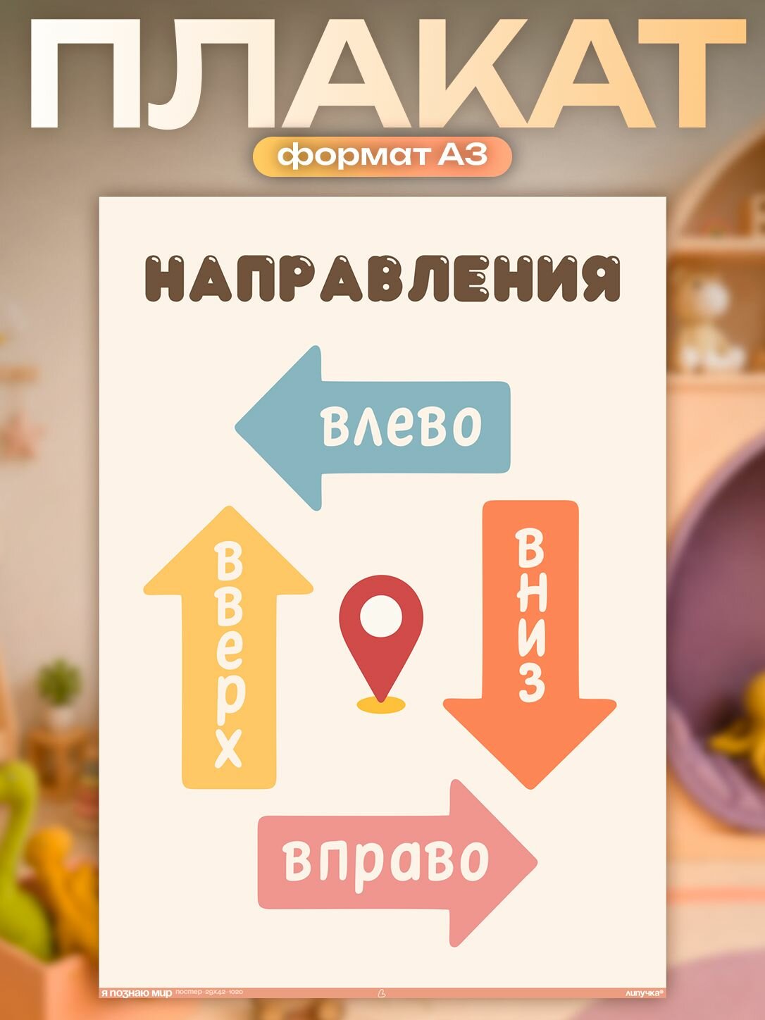 Постеры развивающие Направления