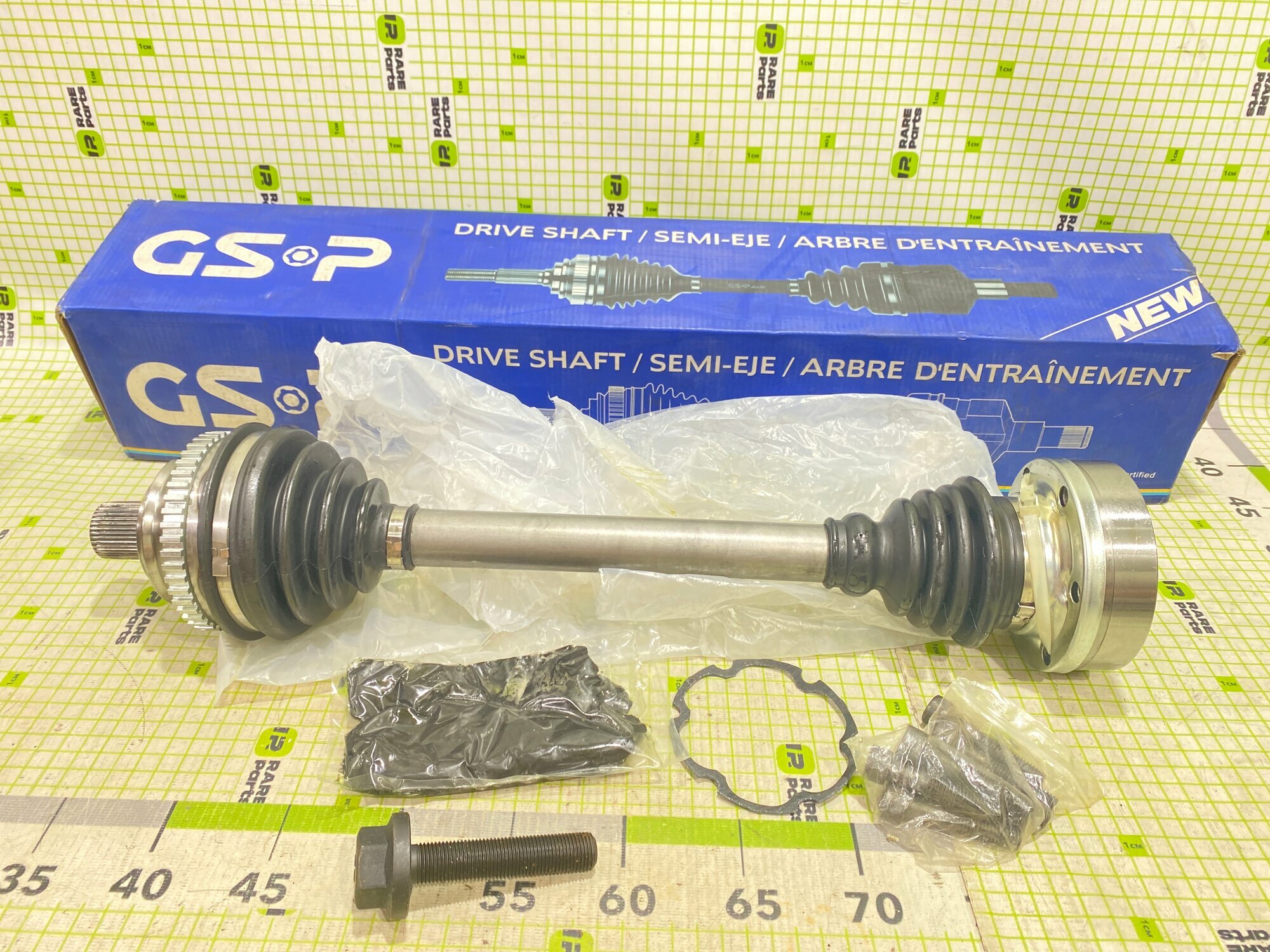 Полуось (привод в сборе) С ABS VW Transporter T4