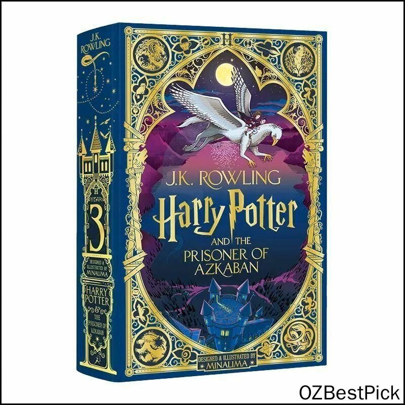 Harry Potter and the Prisoner of Azkaban (Harry Potter, Book 3) (MinaLima Edition)/ Гарри Поттер и Узник Азкабана, иллюстрации МинаЛима