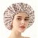 Шапочка для душа, Coffee plaid sealed shower cap