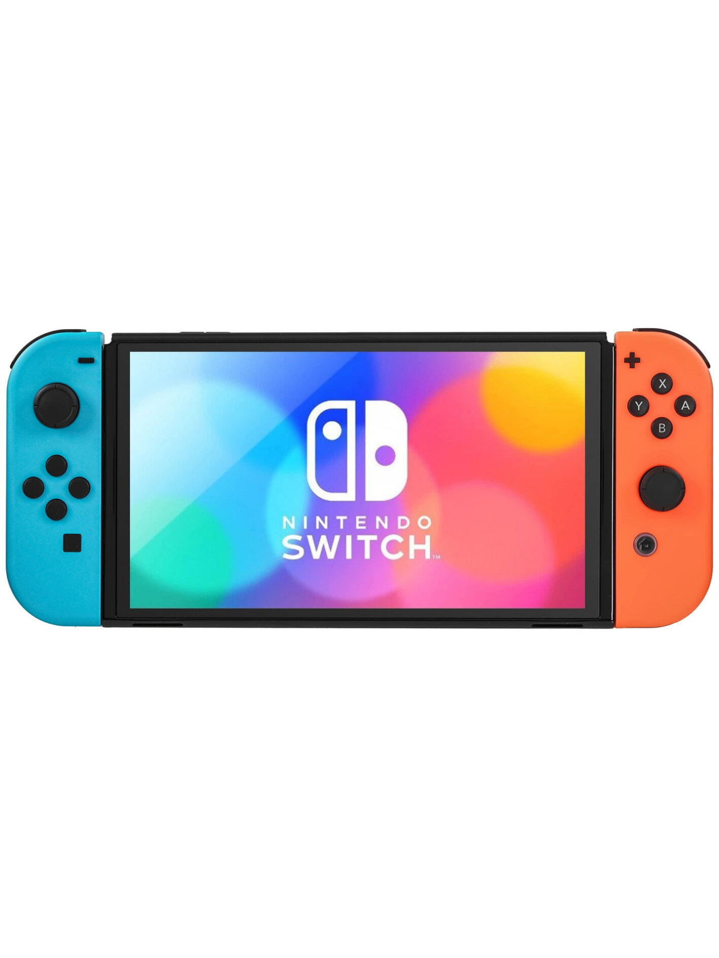 Игровая приставка Nintendo Switch OLED, красно-голубая (HEG-S-KABAA)