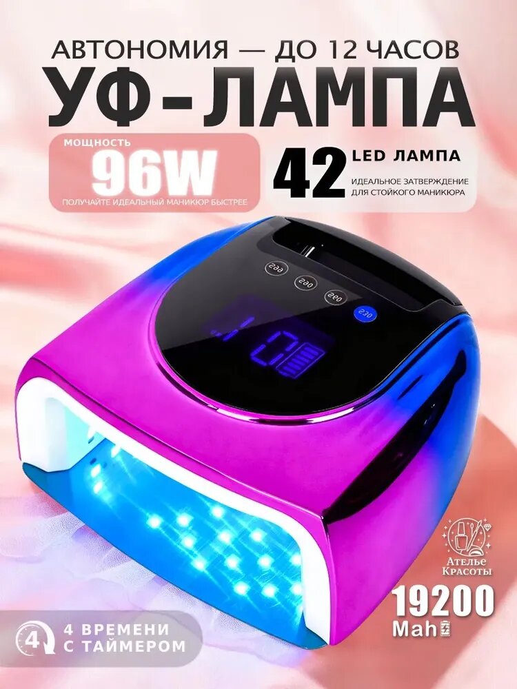 Лампа для маникюра X30-16-1, основная модель серии, стандартное исполнение модели