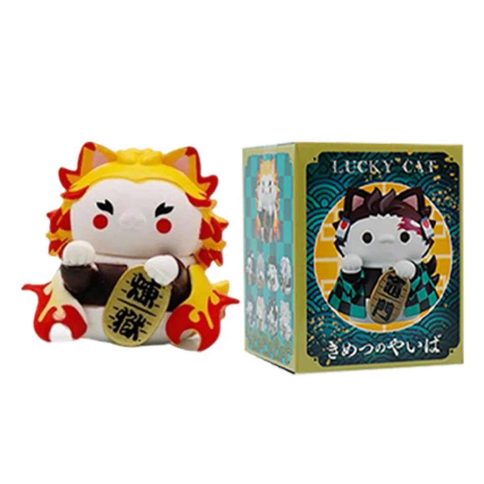 Фигурка Demon Slayer Meow Cat, Цвет: 01, с коробкой