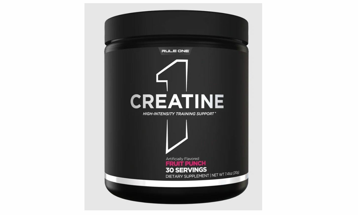 Rule One (R1), Creatine monohydrate, Креатин моногидрат, 30 порций, 210 гр. Фруктовый пунш