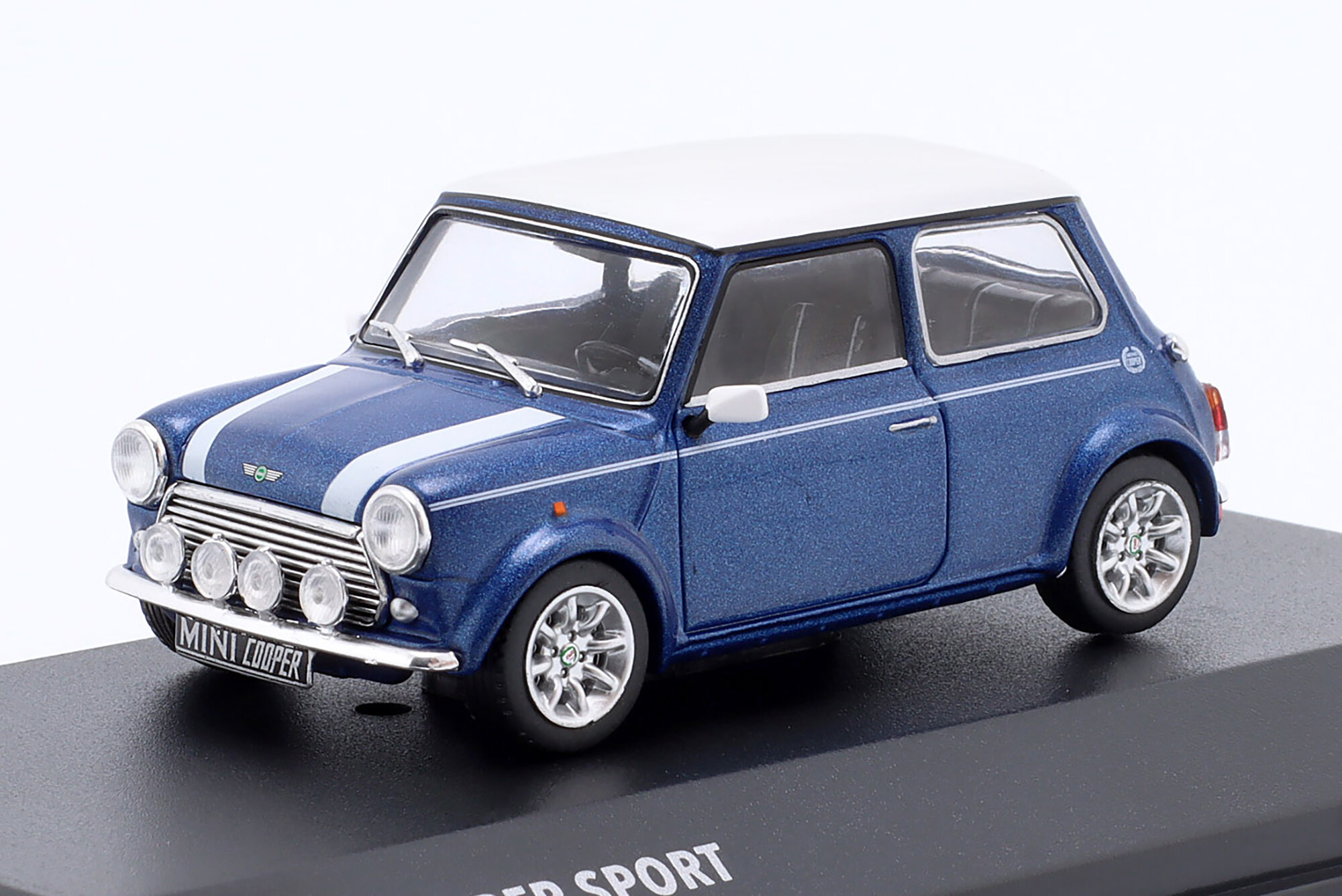 Модель коллекционная SOLIDO Mini cooper s sport 1994 bluemetallic white