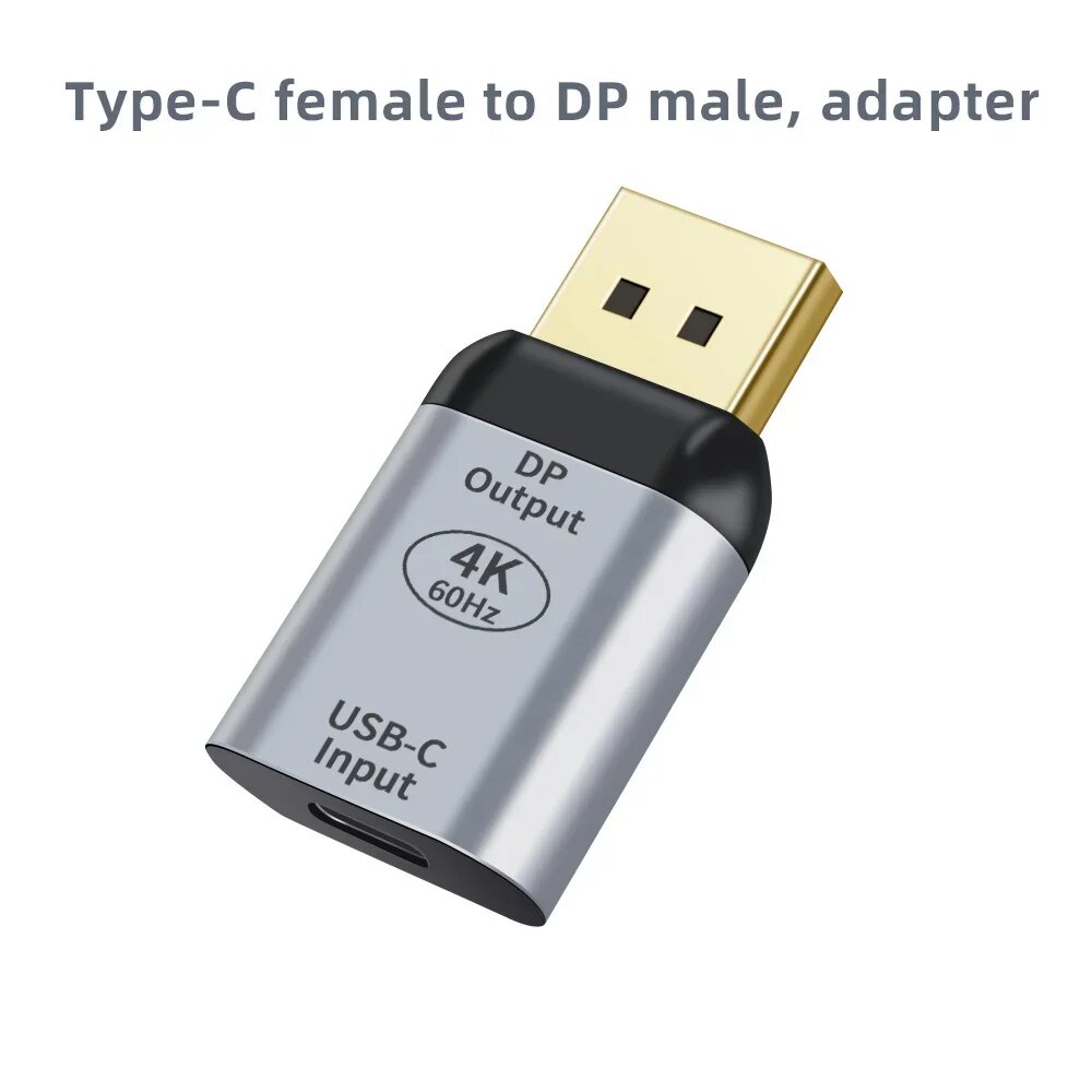USB-C к DisplayPort HDMI Адаптер 4K60Hz Type-C-M-DP-G