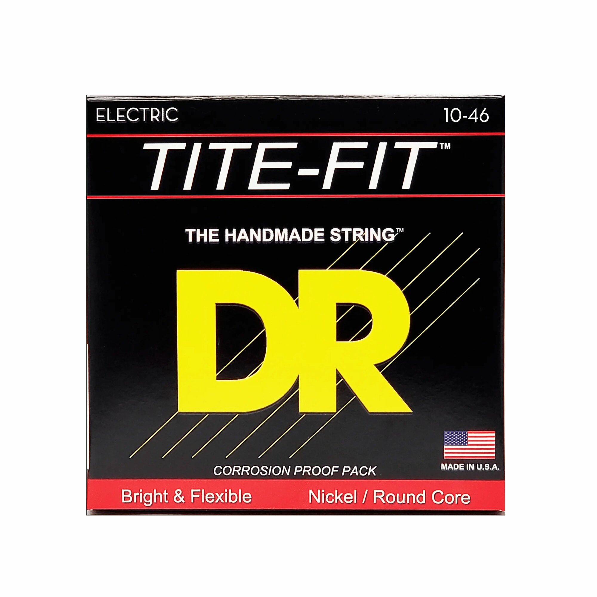 Струны для электрогитары DR Strings МТ-10 Tite-Fit 10-46