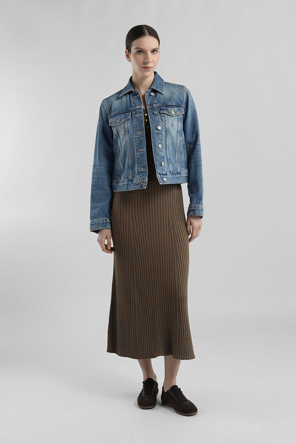 Куртка Tommy Jeans, размер XS, синий — фото 1