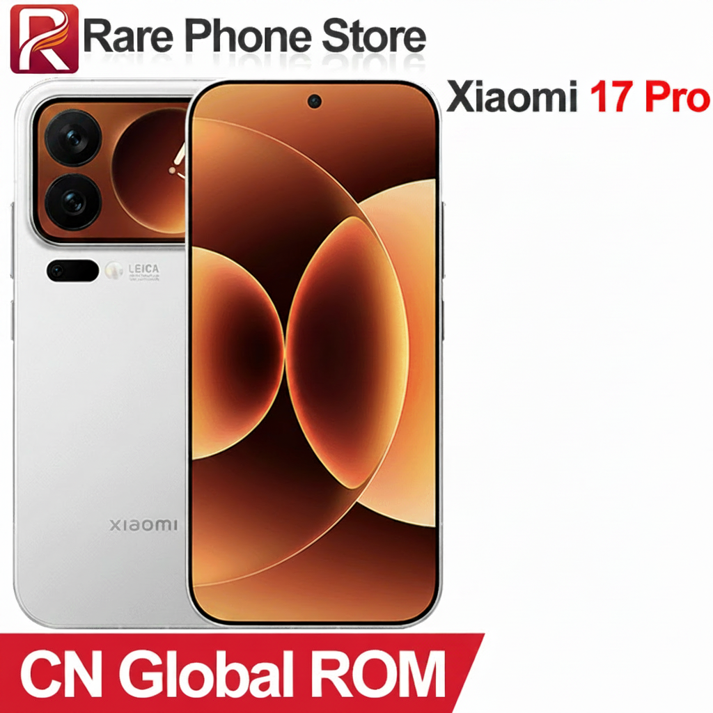 Глобальная версия Xiaomi 17 Pro 256 ГБ/512 ГБ, Snapdragon 8 Белый, 16ГБ, 512ГБ, 16GB 512GB White