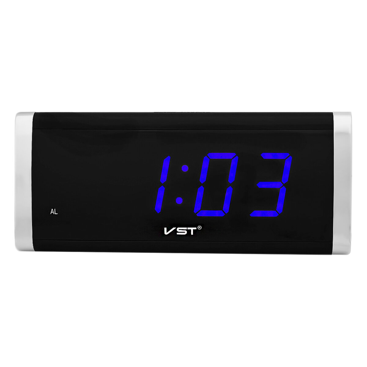 Сетевой будильник Vst730-5 часы 220В син. цифры+сетевой каб