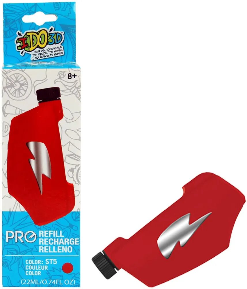 Redwood Картридж для 3D ручки Вертикаль PRO цвет красный