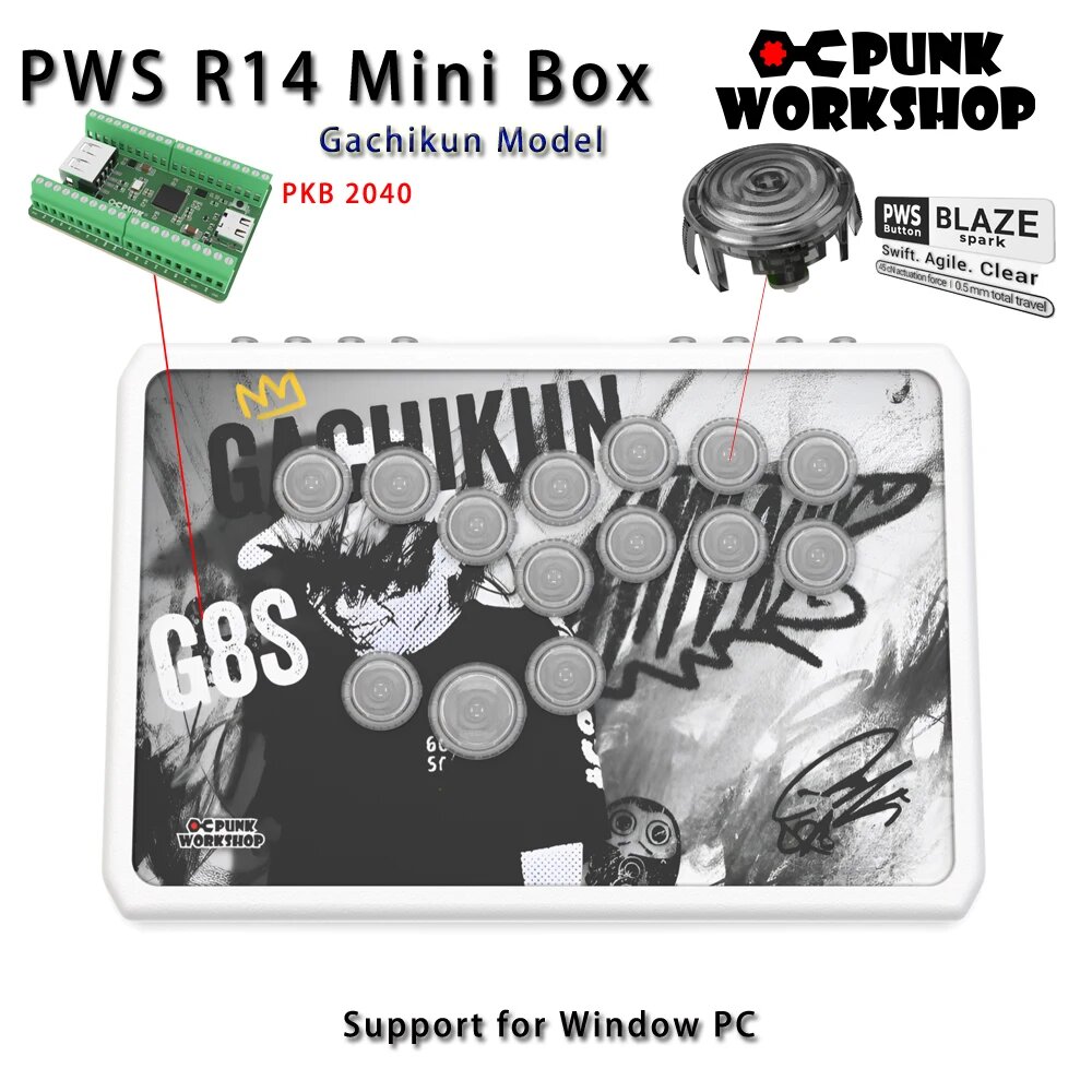 Punk Workshop PWS R14 Shuto Edition контроллер