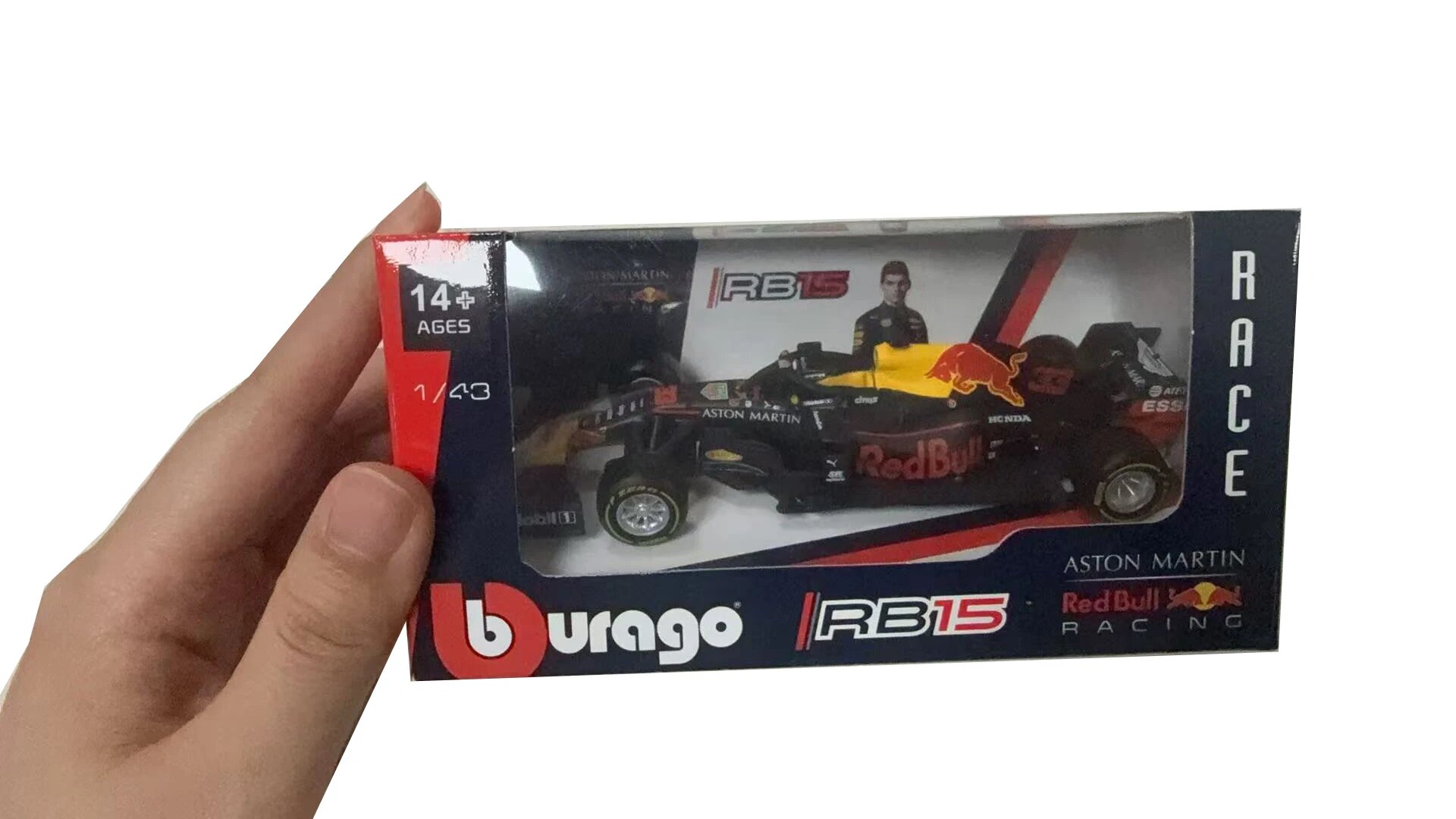 Модель автомобиля Bburago RB15 Red Bull Racing 1:43, R15-33