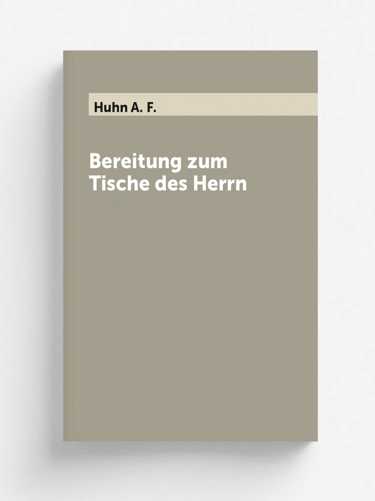 Bereitung zum Tische des Herrn