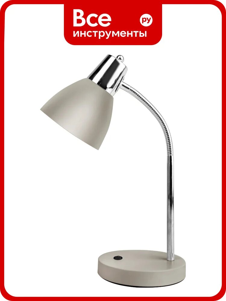 Настольный светильник Camelion Kd-359 c26 тауп 230v 40w e27 15186