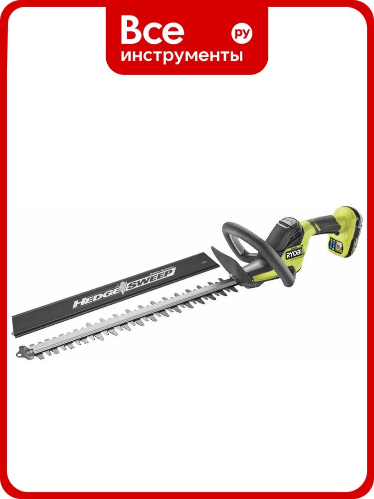 Кусторез Ryobi ONE+ 18В RY18HT50A-125 5133005498, для ухода садовыми изгородями декоративными кустарниками,