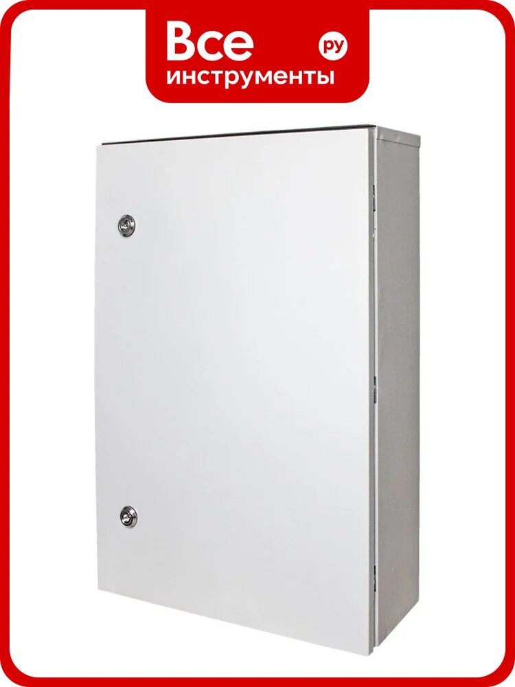 Металлический корпус DIRECT DIRECT ELECTRIC IP54 ЩМП 07-2 навесной тип из прочного металла серый цвет с замком