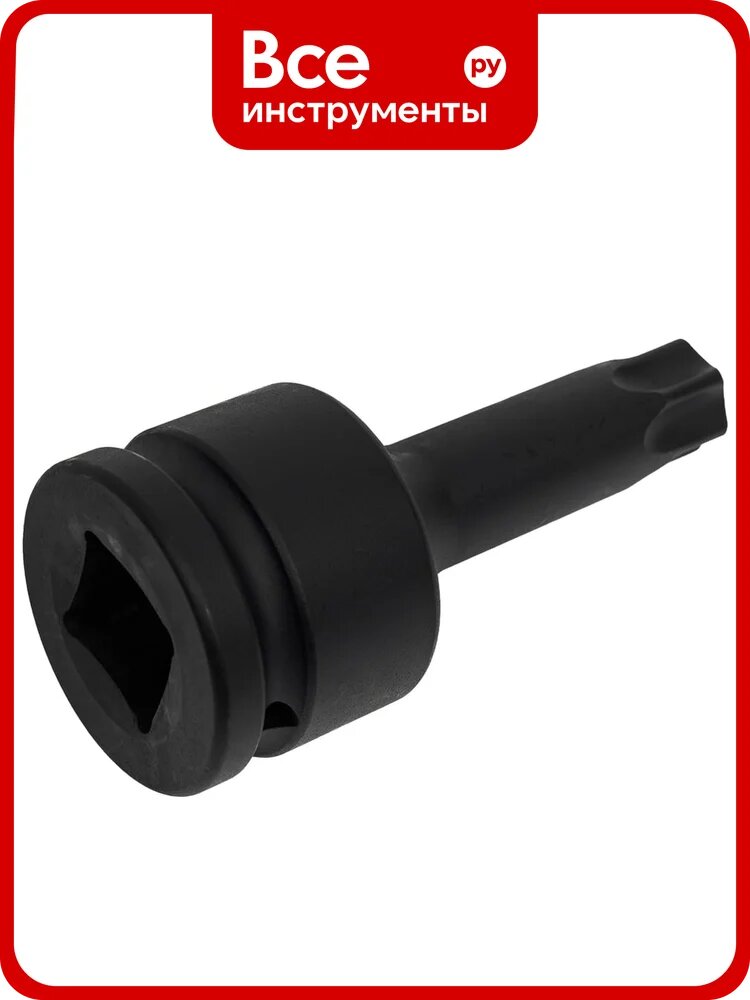 Головка торцевая ударная TORX (3/4 ; T80) JTC 641080 CrMo, квадратное крепление, наружный TORX‑наконечник, для ударных