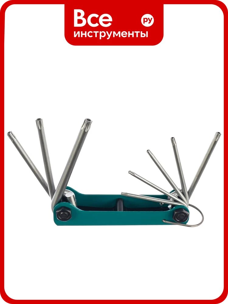 Набор ключей TORX с отверстием 8 шт. Pro'sKit 8PK-021L 00263911