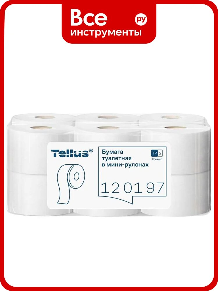 Туалетная бумага TORK (Tellus) Universal 7 в мини рулонах Т2 (12 рул. в уп.)