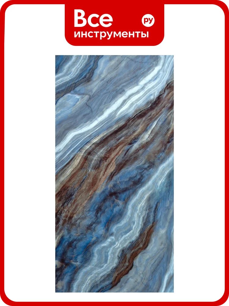 Самоклеящаяся ПВХ плитка LAKO DECOR глянец Мрамор Алтея толщина 2мм 1,8м², 10шт LKD-SPT-G012-GL-MINI10