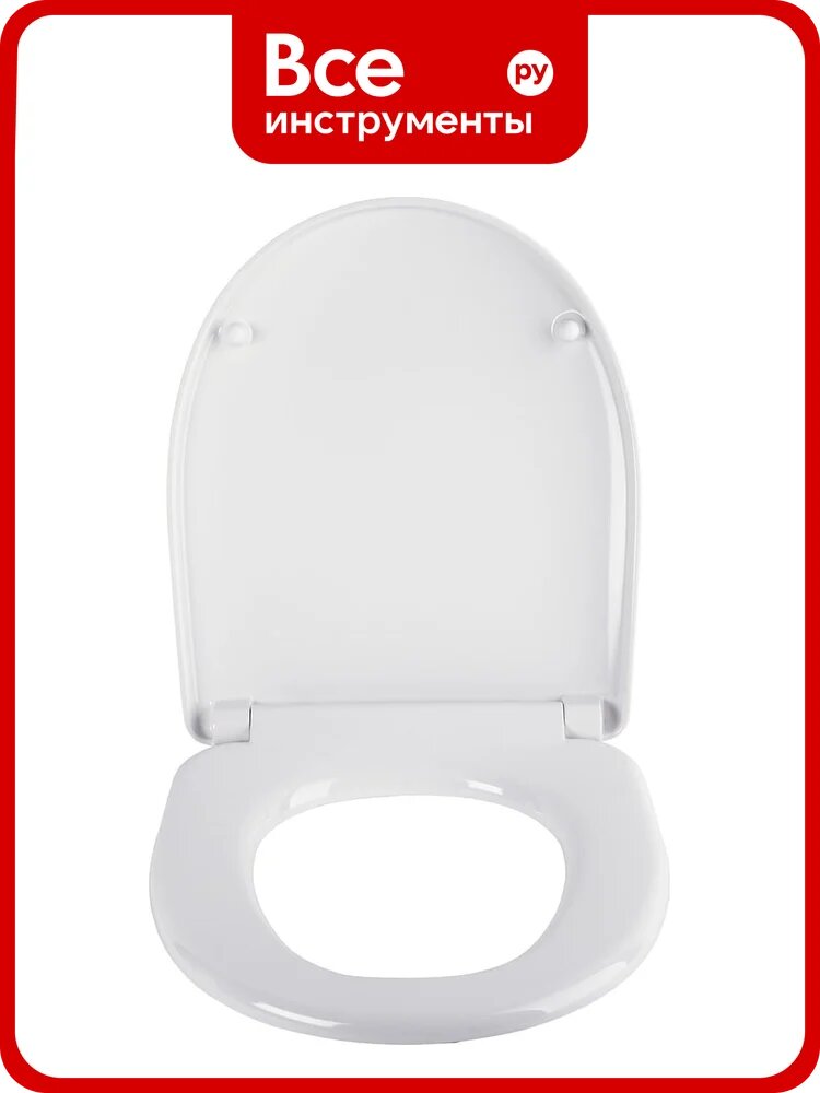 Сиденье для унитаза IDDIS микролифт (soft-close), дюропласт 126 Dp Sc