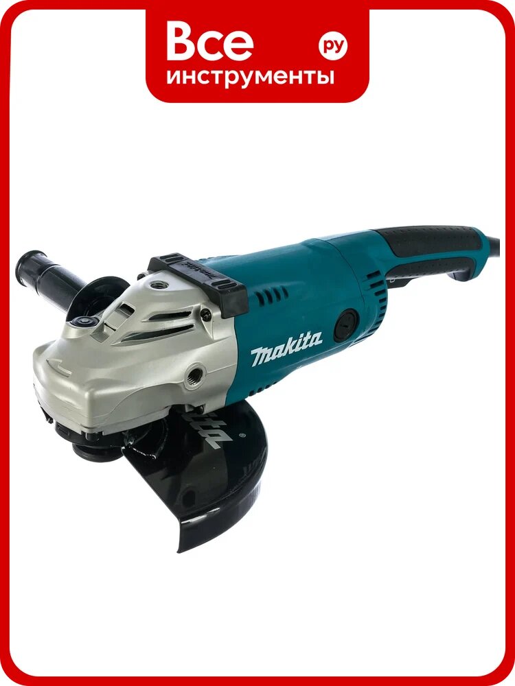 Угловая шлифмашина Makita GA9020, 2200Вт, 6600об/мин, 230мм, 5.9кг