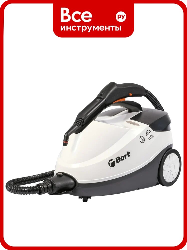Пароочиститель BORT BDR-2500-RR-Iron, с утюгом, 2300Вт, 1500мл, 4бар