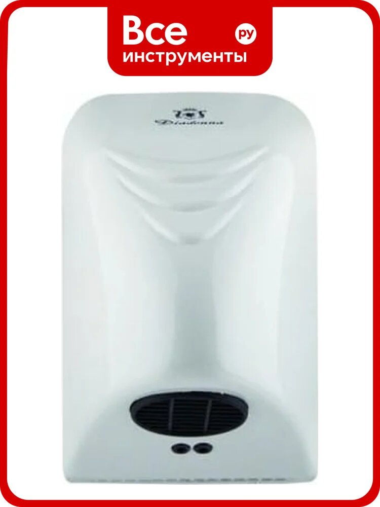 Сушилка для рук Diadonna 600W D0094 настенный, белый, быстрая сушка, сенсорное управление