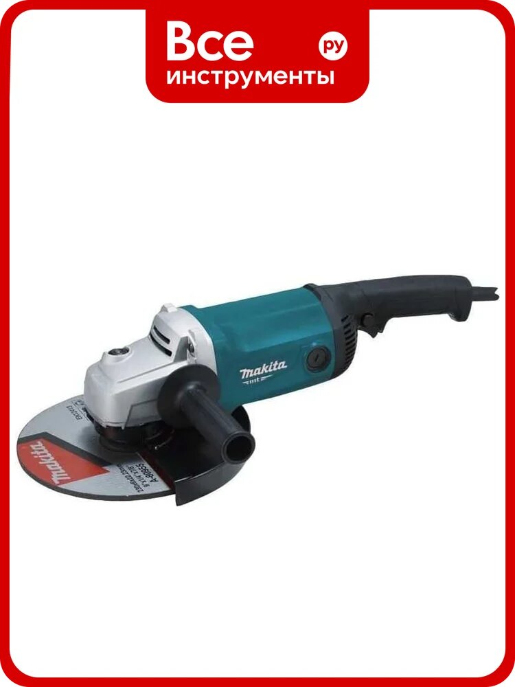 Машина шлифовальная угловая Makita 230мм, 2200Вт, 6600об/мин. M0921B