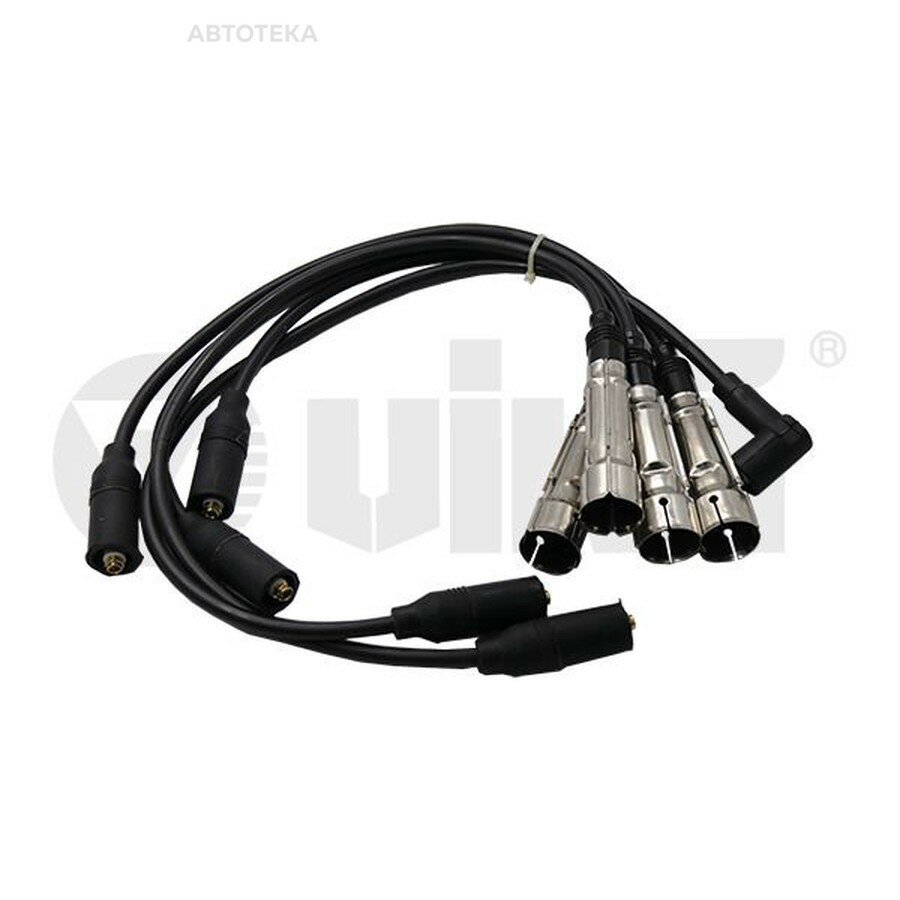 Провода высоковольтные VAG CADDY/GOLF/JETTA/PASSAT/SCIROCCO/A100/A200/A50/A80 -91 комплкет VIKA 99980121201
