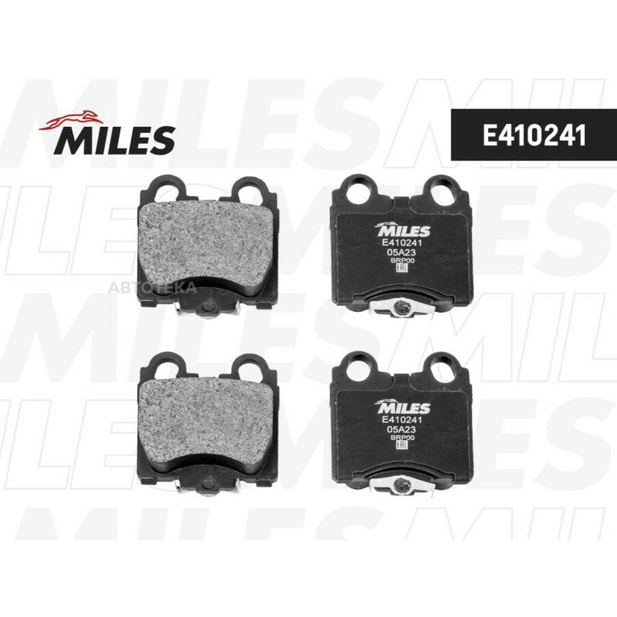Колодки тормозные LEXUS GS 3.0-4.3 97-/IS 2.0-3.0 99- зад. LowMetallic MILES E410241