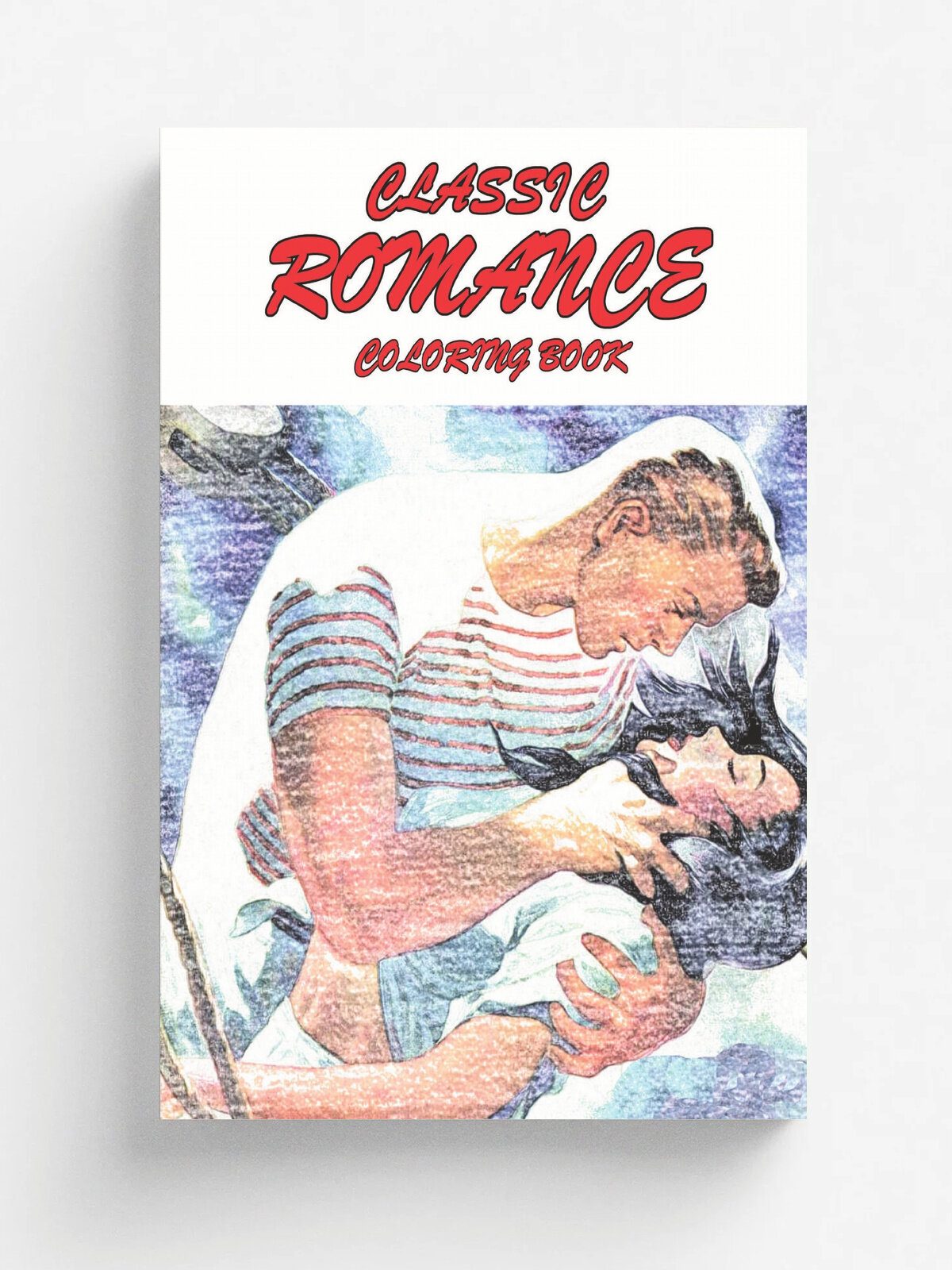 Classic Romance Coloring Book