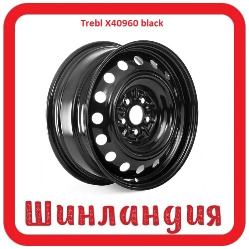 Trebl X40960 black 7x17/5x108 D54.1 ET40