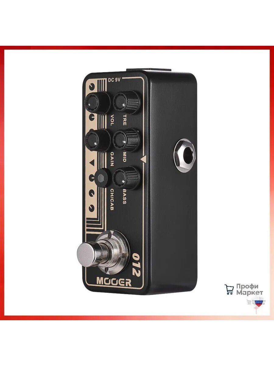 Преамплификатор для гитары Mooer MICRO PREAMP Series 012 US