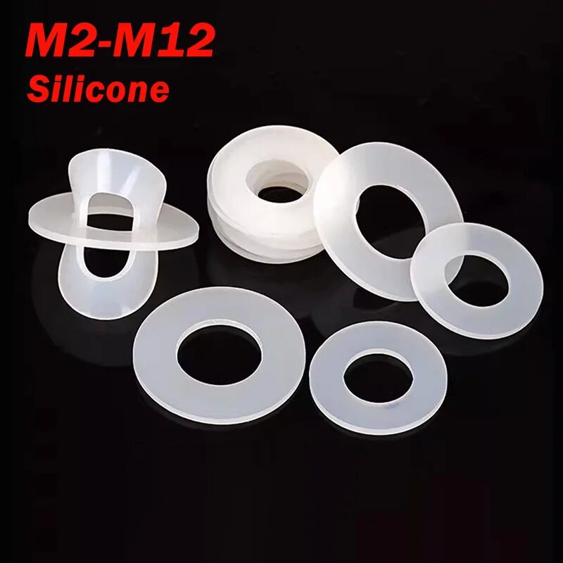 Силиконовые шайбы M2-M20 10x20x1mm-20PCS