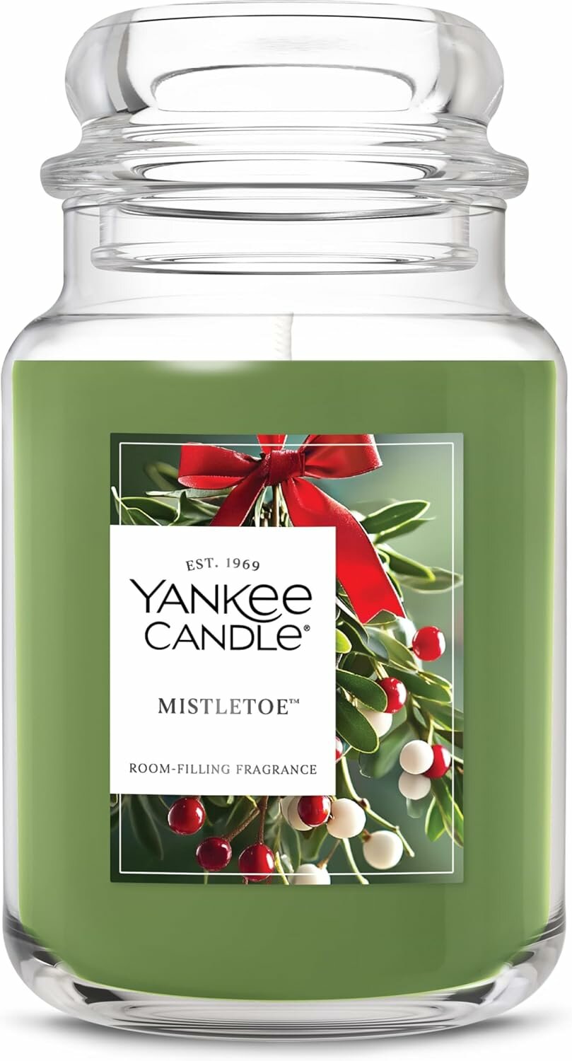 Ароматическая свеча Yankee Candle Mistletoe (623гр)