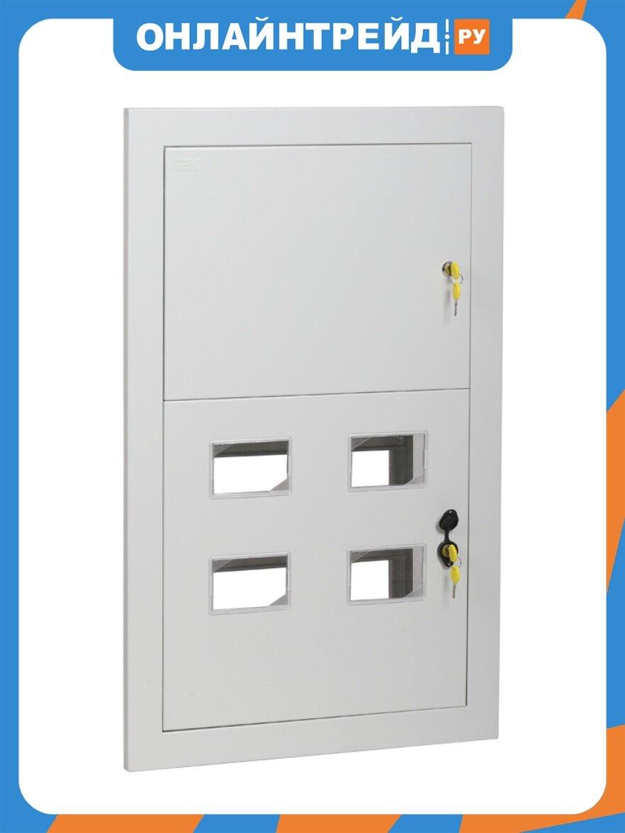 Щит этажный металлический Iek ЩЭ-4-2 36 IP31 УХЛ3, IND-MKM12-04-30