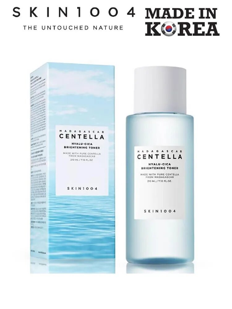 SKIN1004 Мягкий осветляющий тоник с центеллой Madagascar Centella Tone Brightening Boosting Toner, 210мл