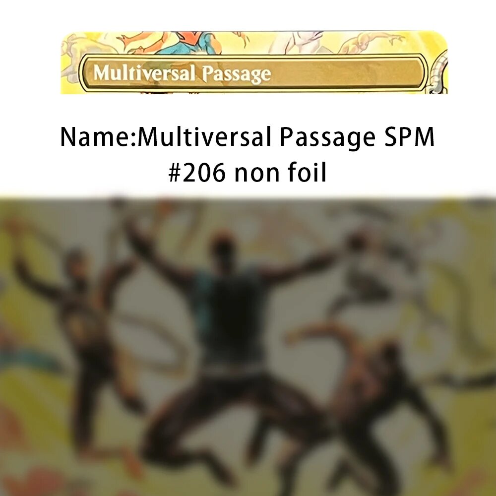Multiversal Passage SPM #206 non foil